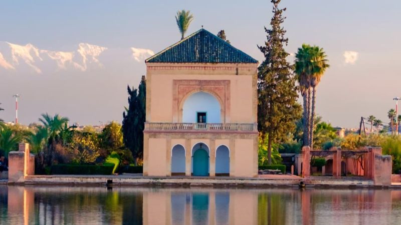 Marrakech: Tower of The Koutoubia Mosque and Menara Gardens
